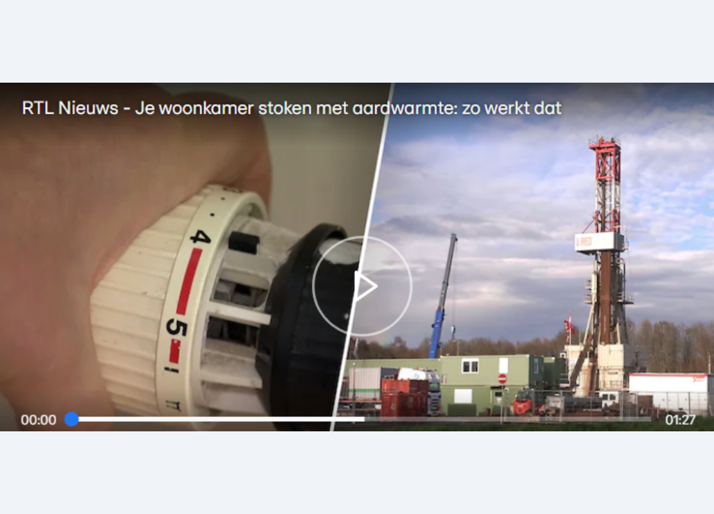 Aardwarmte onder de aandacht bij RTL Nieuws - Geothermie Nederland